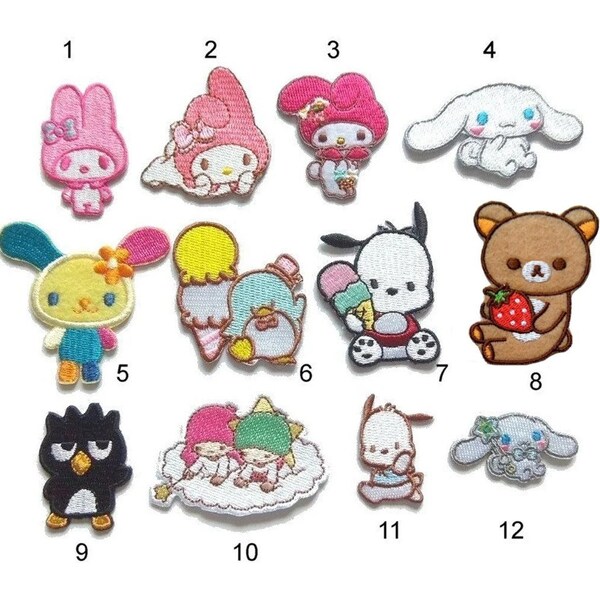 Kawaii Patches - Etsy