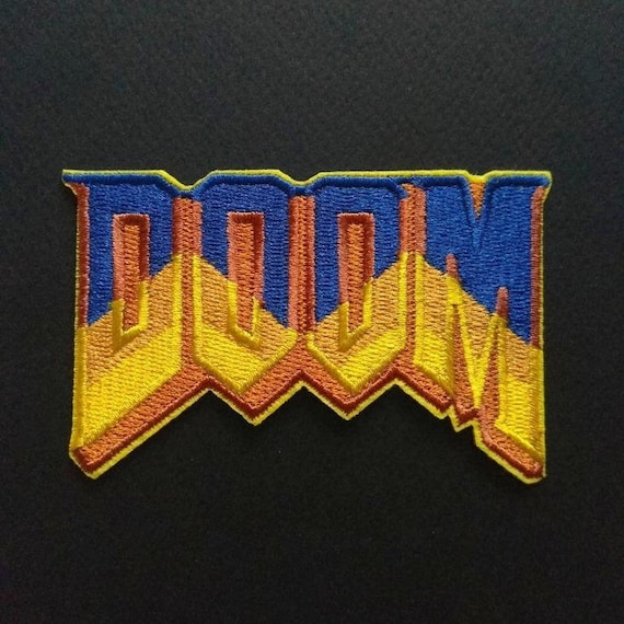 Doom Logo Iron on Patch - Etsy