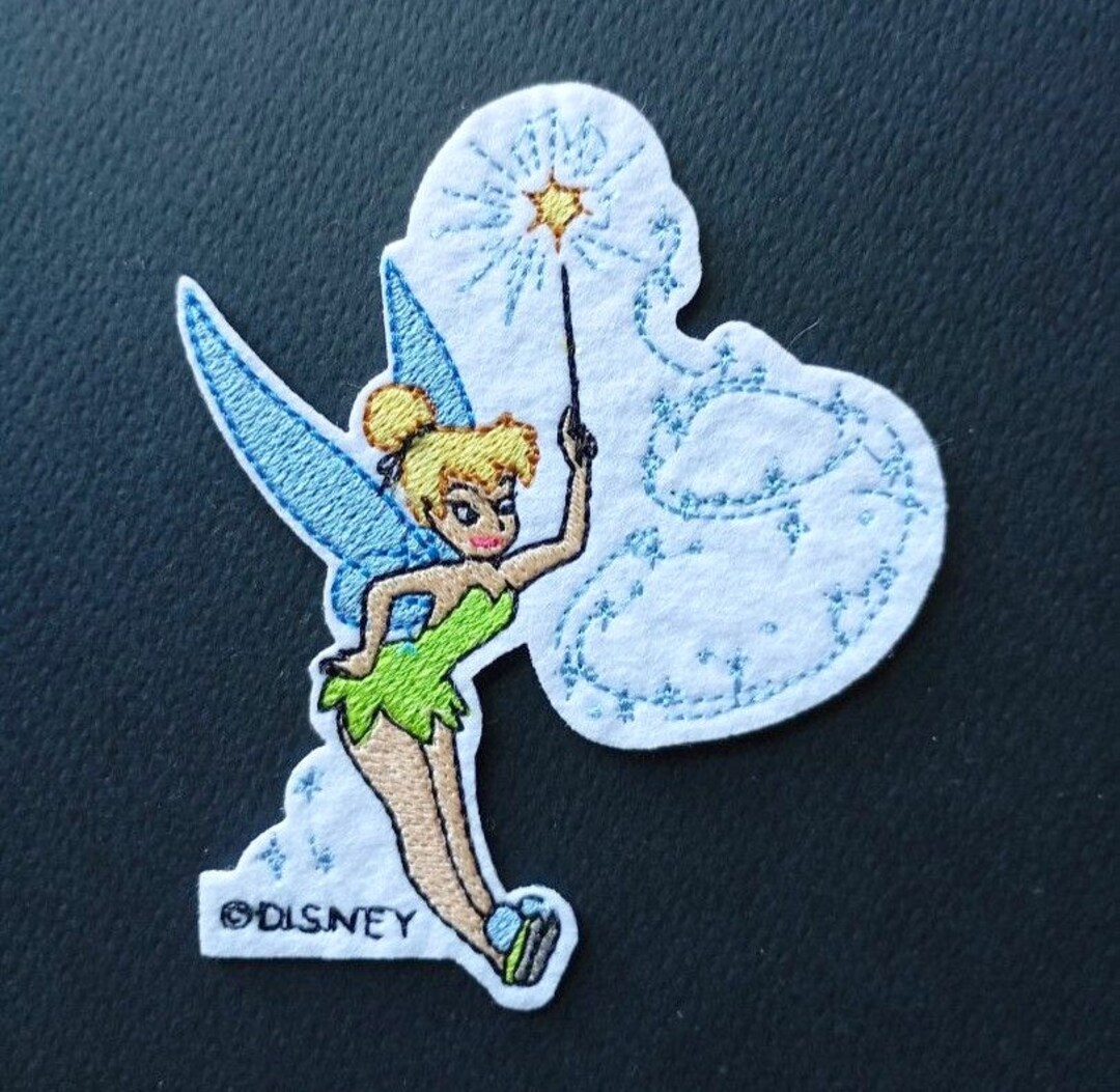 Tinker Bell Magic Wand Star Sew on Patch - Etsy