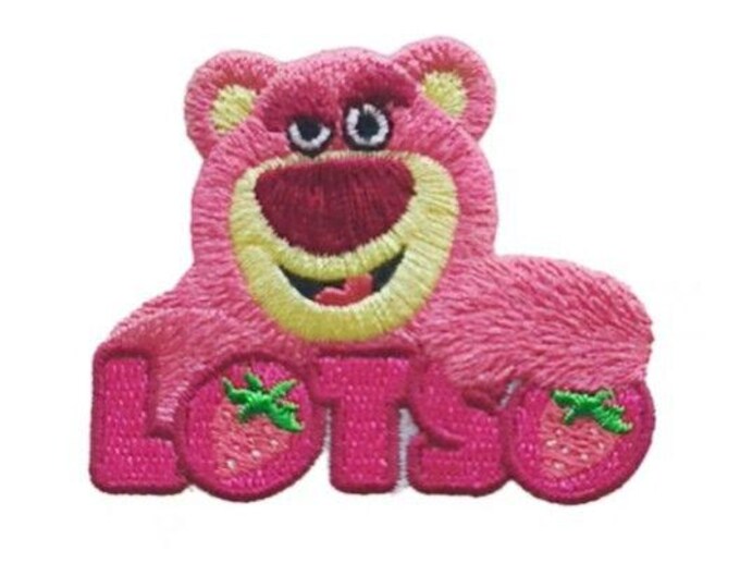 Lotso Bear Iron on Patch - Etsy