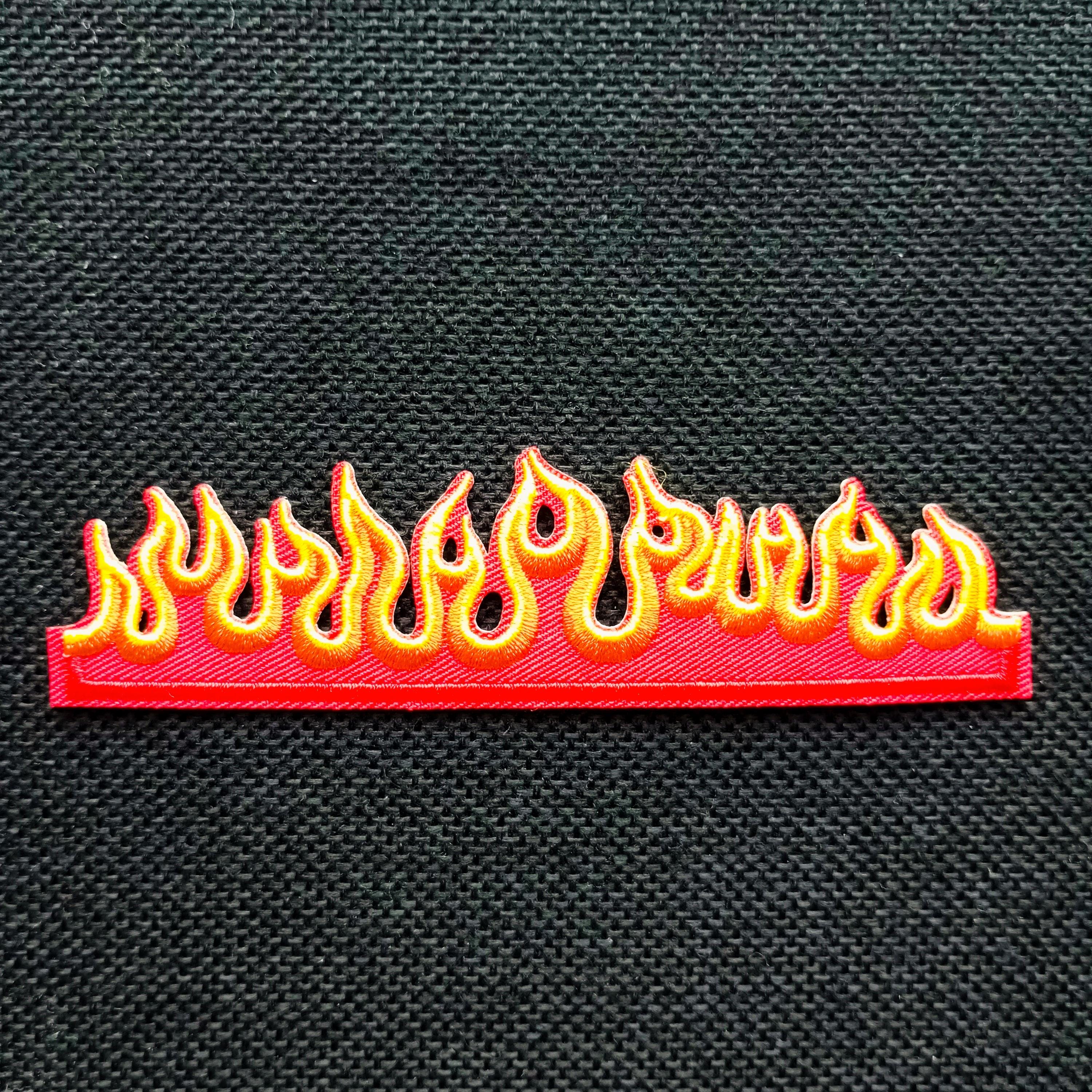Fire Flame Hot Rage Iron on Patch - Etsy