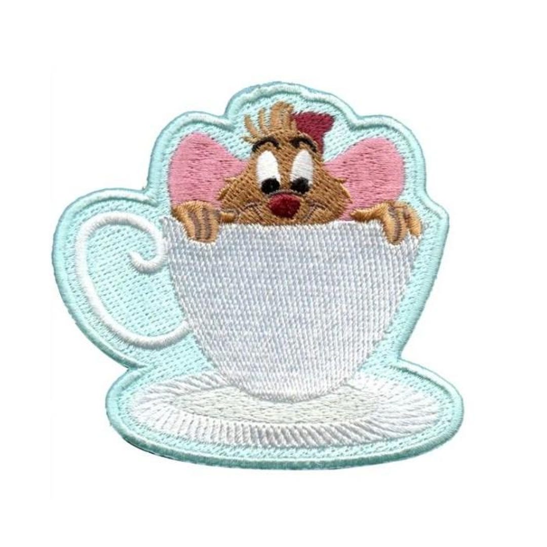 Gus Mouse Cup Fairytale Iron on Patch - Etsy
