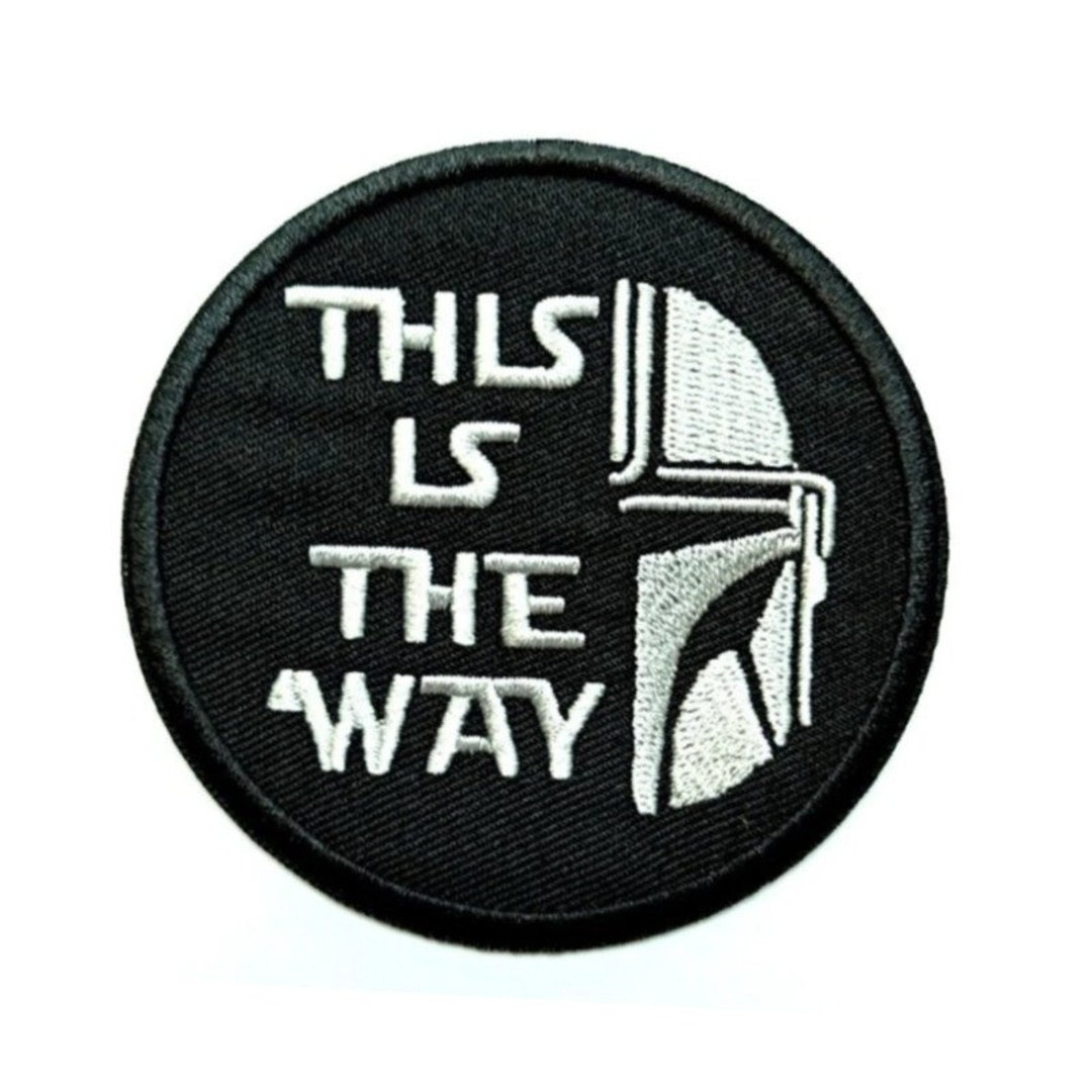 Mandalorian This is the Way Iron on Patch - Etsy