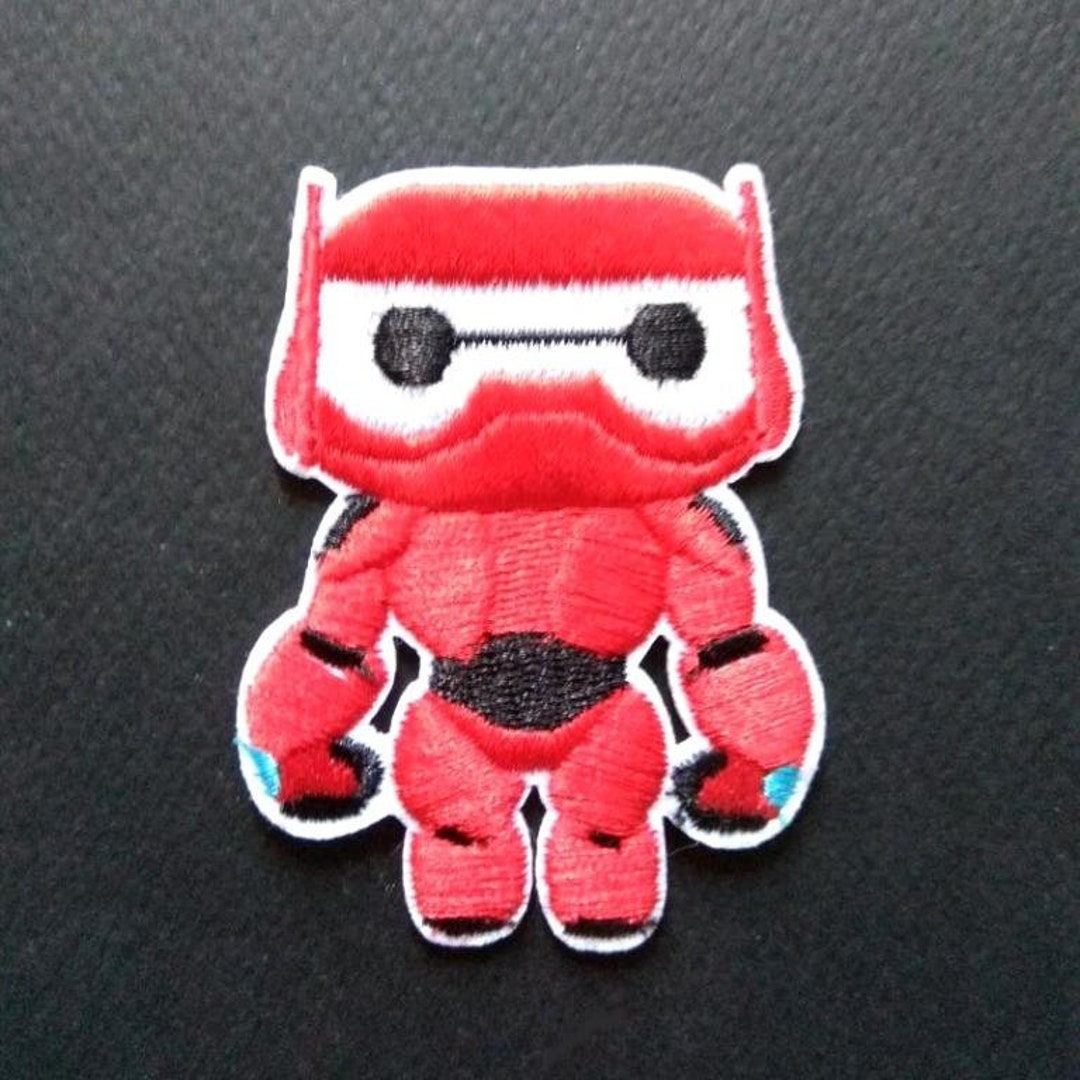 Baymax Red Suit Iron on Patch - Etsy