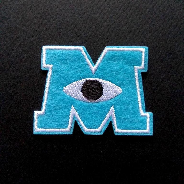 Monster Inc. Logo Iron on Patch - Etsy