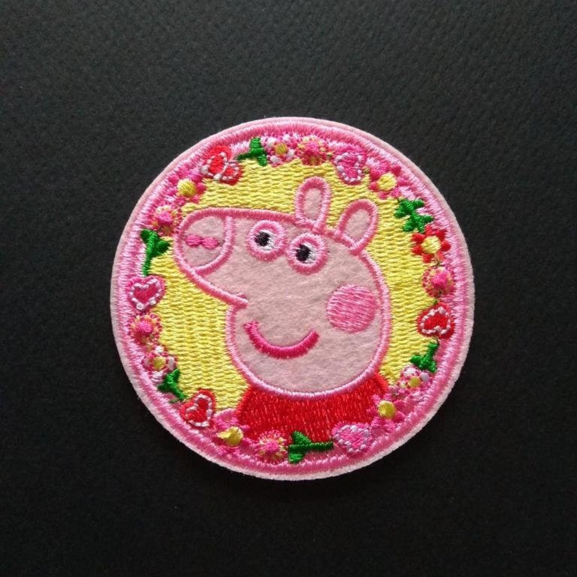 Cartoon Pig Iron on Patch - Etsy