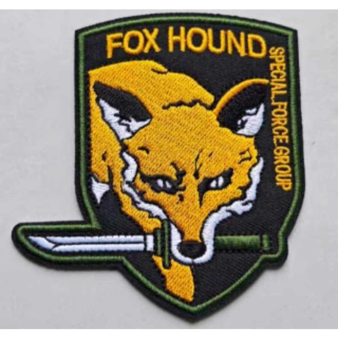 Metal Gear Solid FOXHOUND Velcro Patch Hook and Loop - Etsy