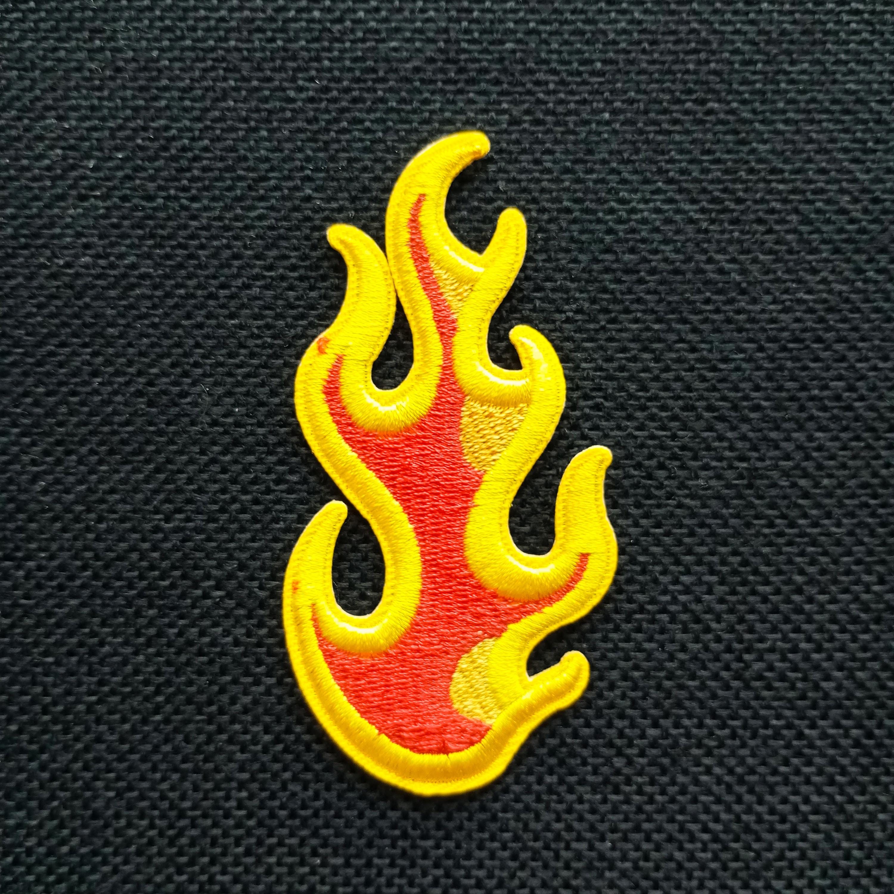 Fire Flame Hot Rage Iron on Patch - Etsy