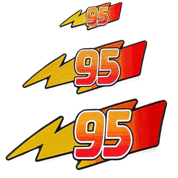 Lightning Mcqueen 95 Sticker - Etsy