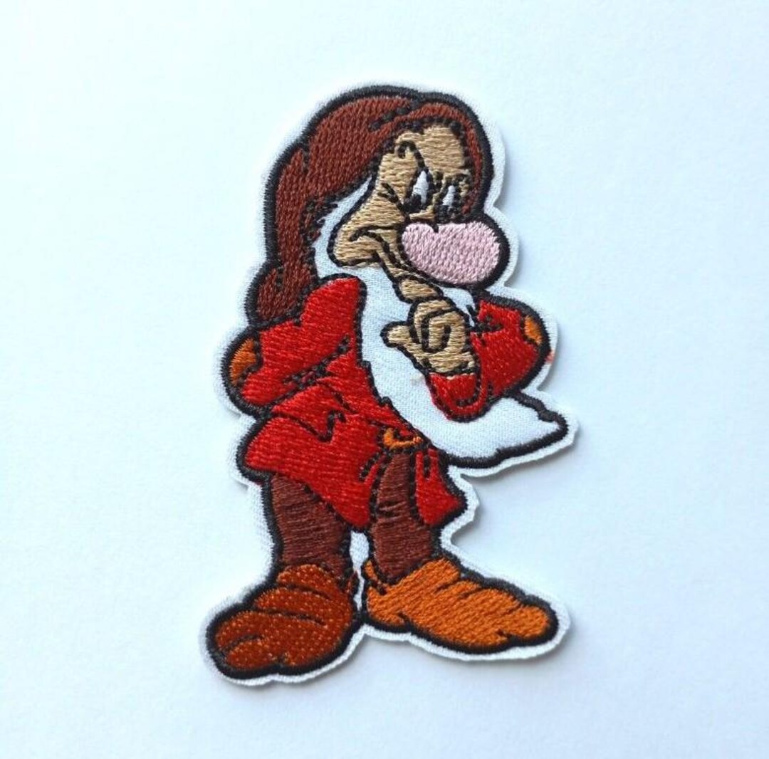 Dwarf Embroidered Iron on Patch - Etsy