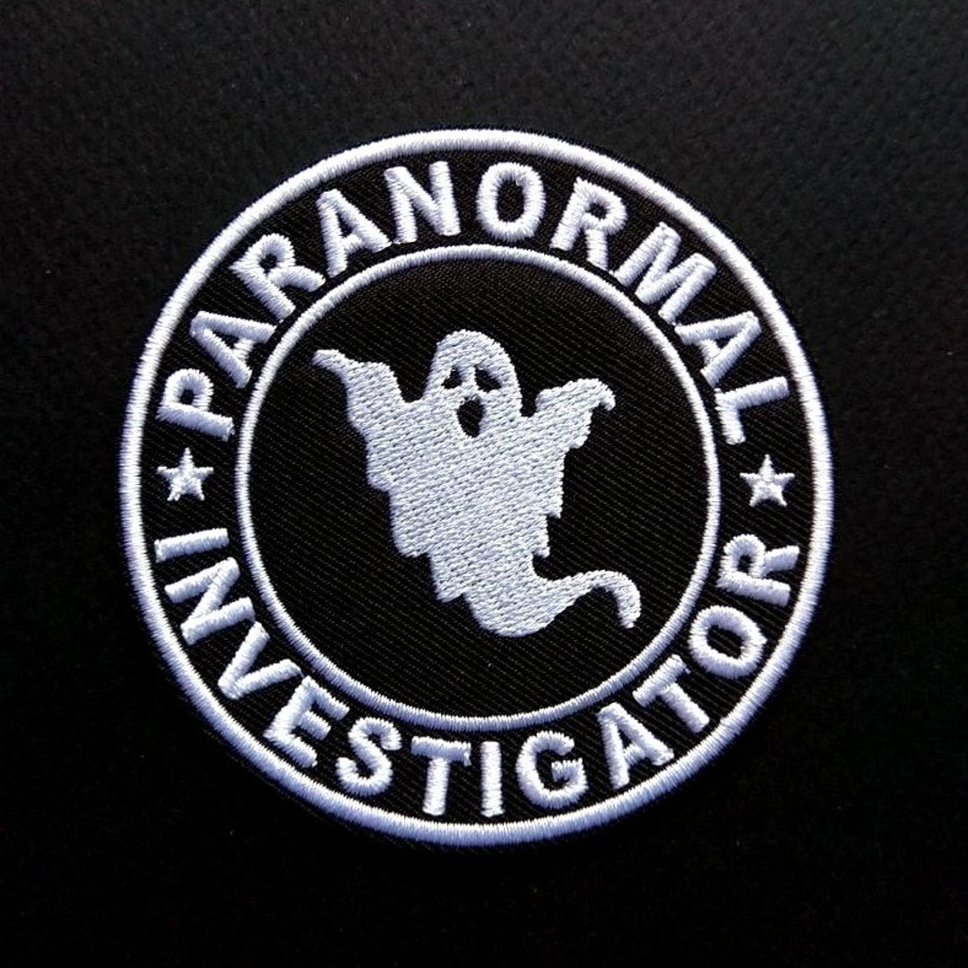 Paranormal Investigator Ghost Supernatural Iron on Patch - Etsy Canada