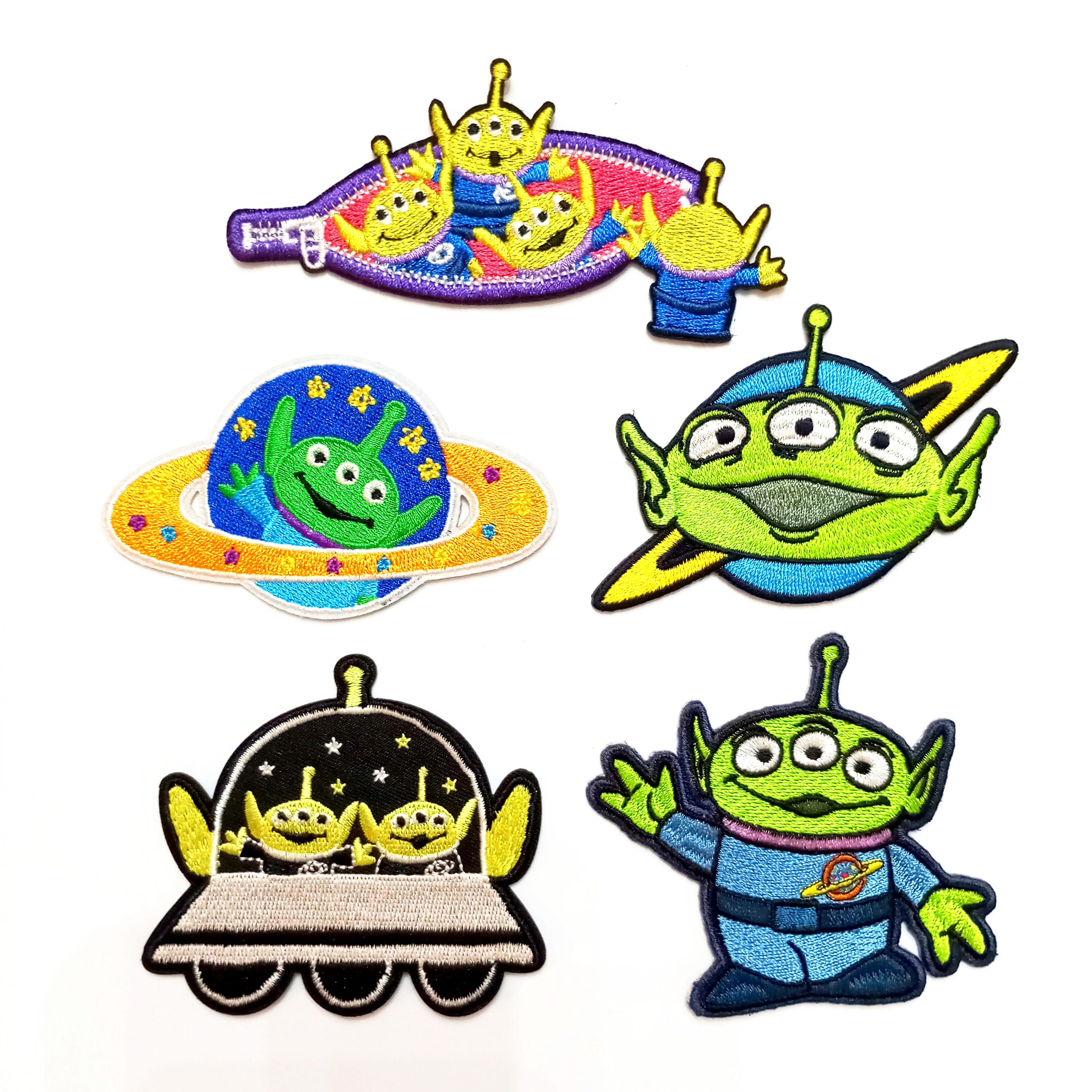 Toy Story Alien Character Embroidered Applique Patch Iron on Sew on ...