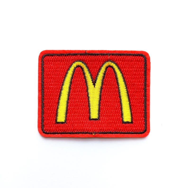 Fast Food Restaurant Crew Burger Menu Iron on Patch - Etsy