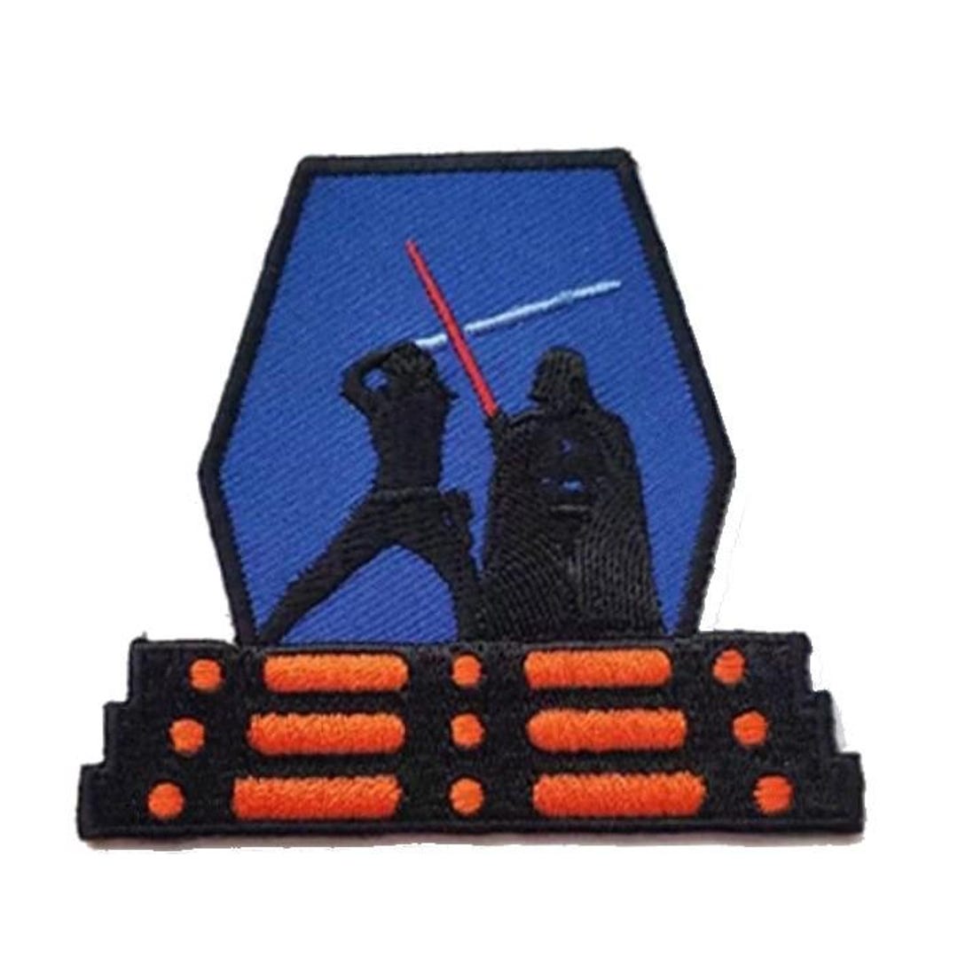 Lightsaber Lord Vader Fight Iron on Patch - Etsy