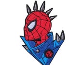 Spiderman Spider Punk Anarchy Iron on Patch - Etsy