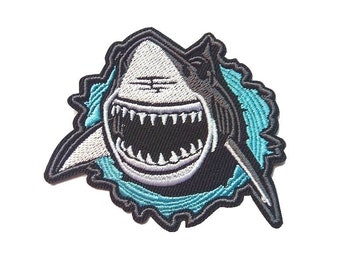 Jaws Iron on Patch - Etsy