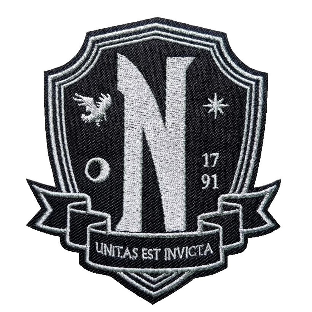 Nevermore Academy Iron on Patch - Etsy