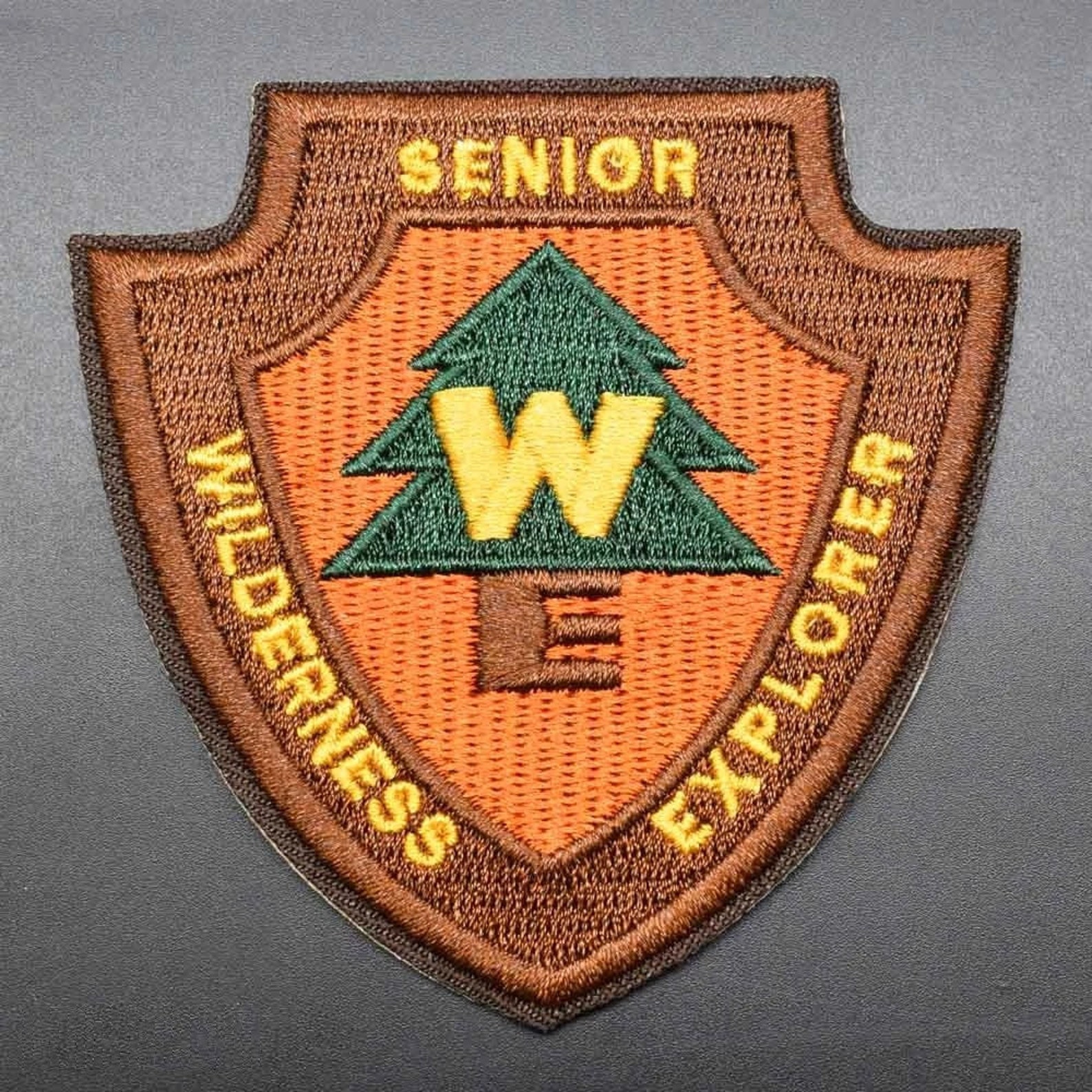 Senior Wilderness Explorer Badge Iron on Patch - Etsy