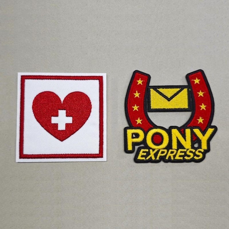 Pony Express Patch Mouthwashing - Etsy