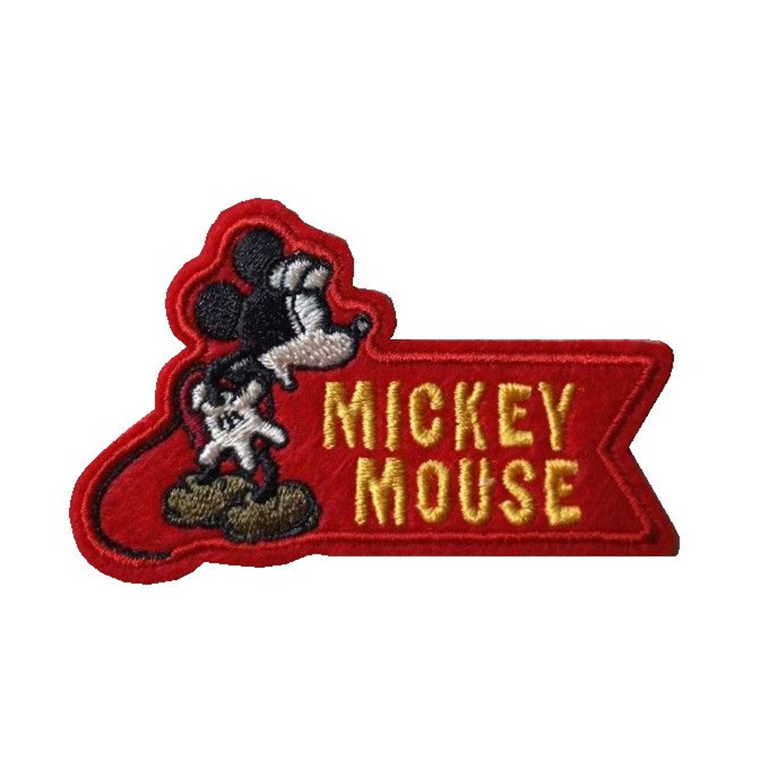 Mickey Stick on Patch - Etsy