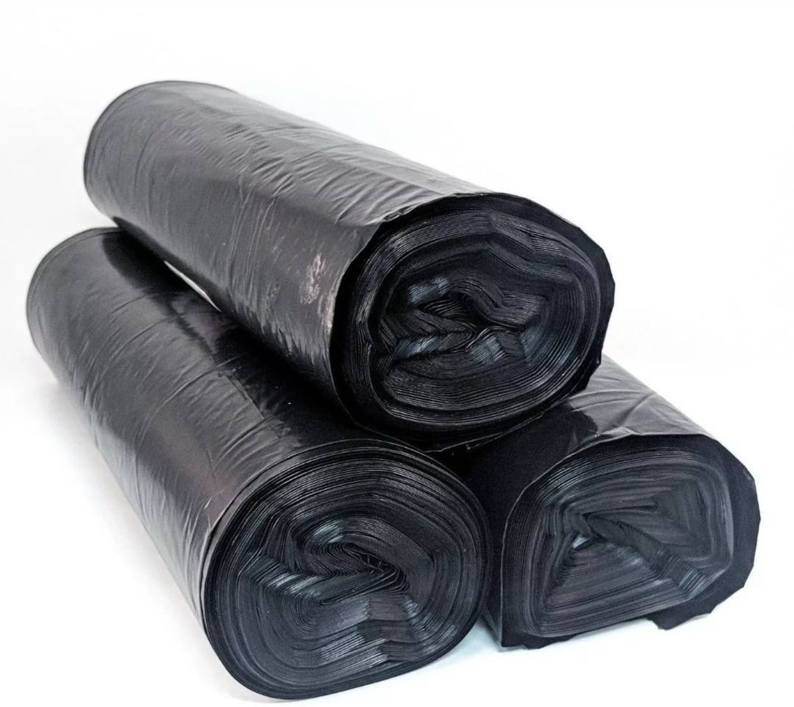 15 33 55 Gallon Black Trash Bags Heavy Duty 250 100 Count - Etsy