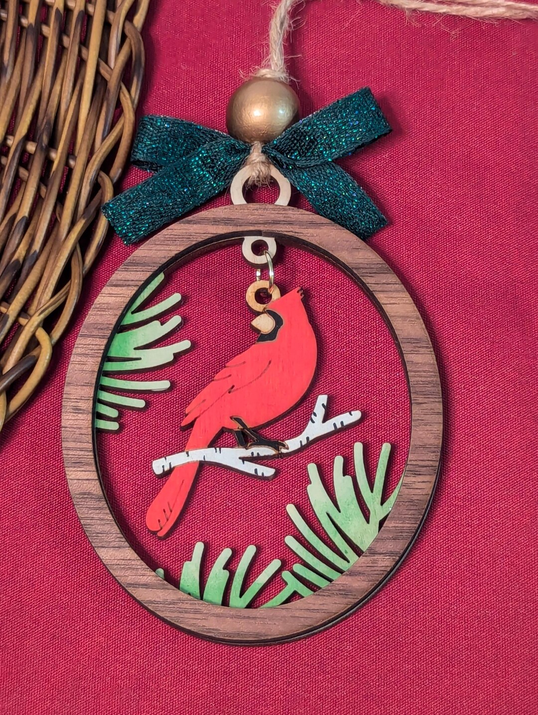 Cardinal Ornament | Memorial Christmas Gift | Cardinals Appear When ...