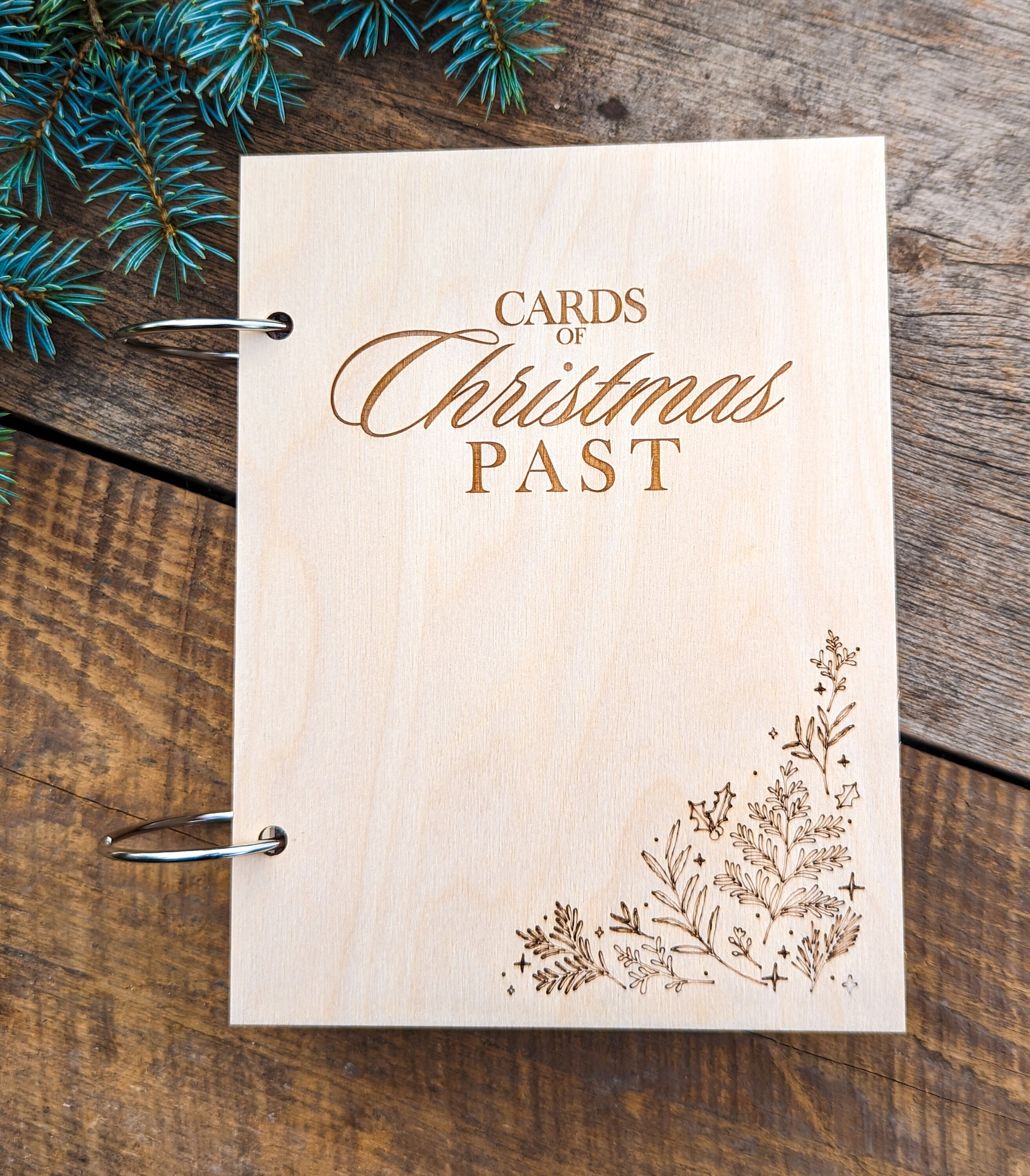 Cards of Christmas Past Christmas Card Keeper Keepsake Christmas Gift ...