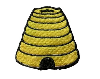 Honeybee Embroidered Bee Iron-on Patch - Etsy