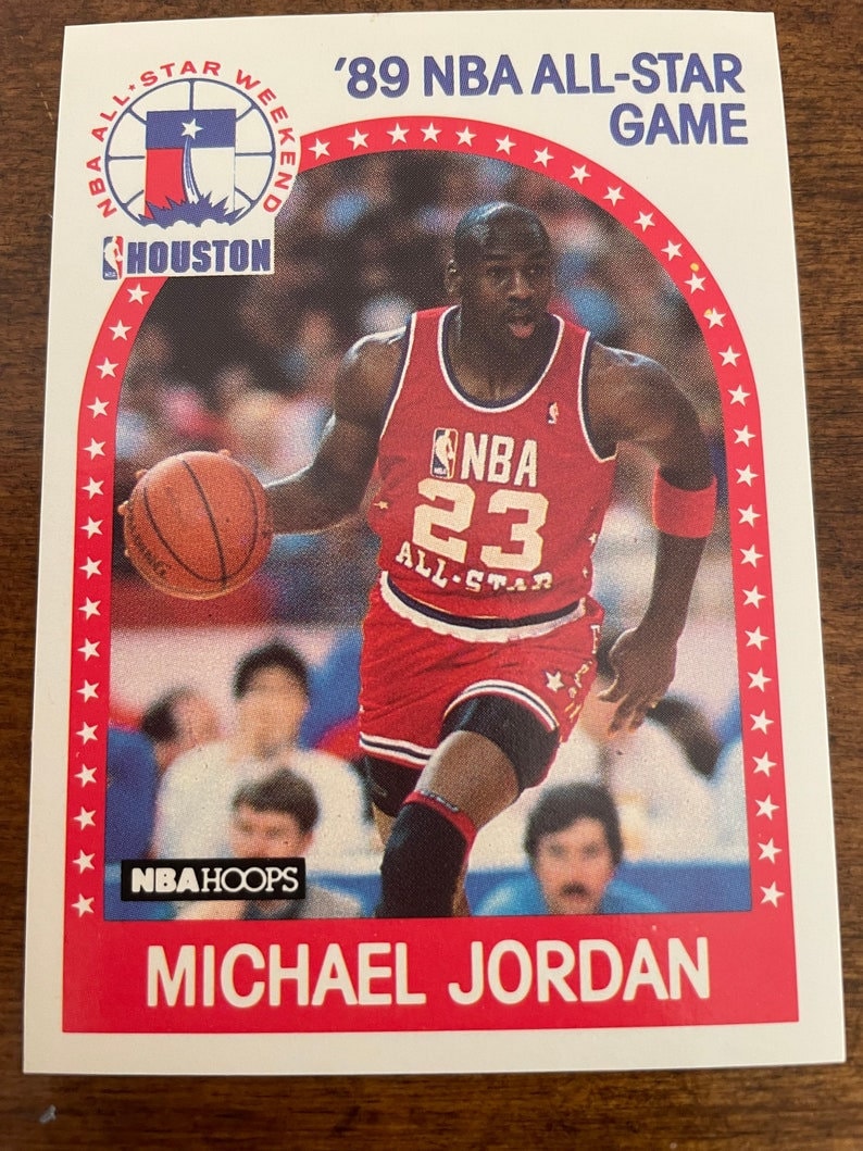 1989 All Star Game Michael Jordan Card Mint - Etsy