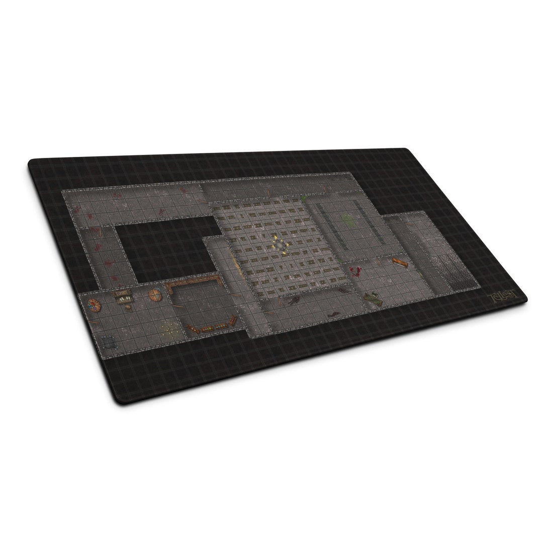 D&D Battlemap - Forgotten Keep East Wing First Floor - Tellest - Etsy