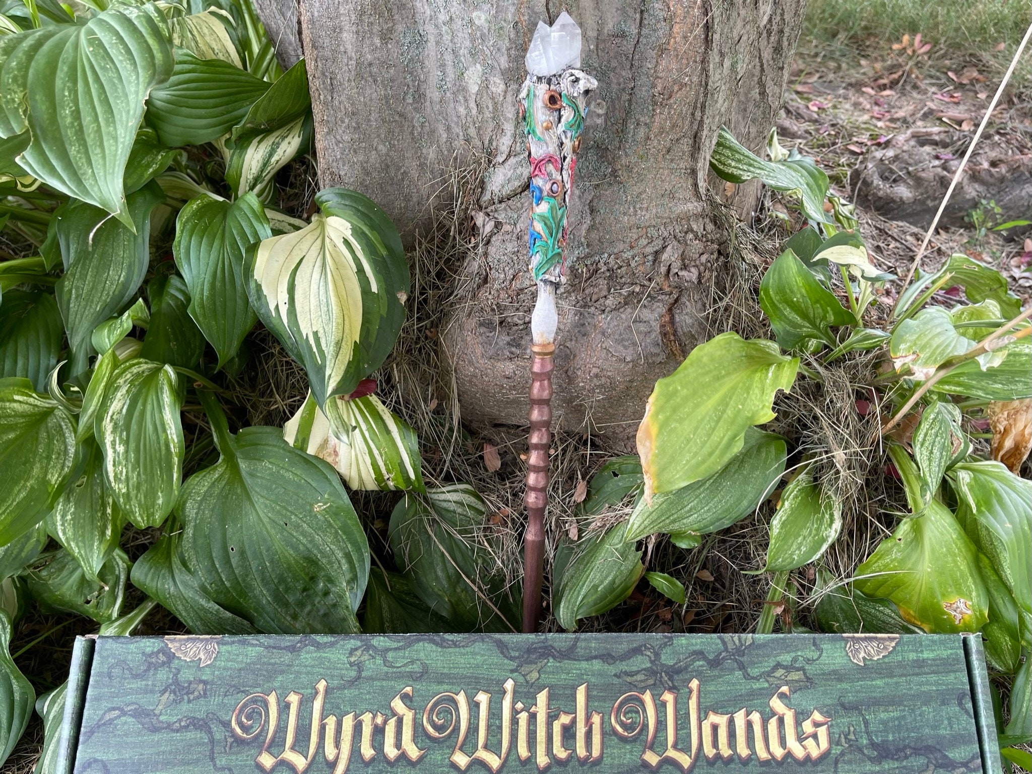 Magic Wand Medieval Illumination Wand Wyrd Witch Wands - Etsy