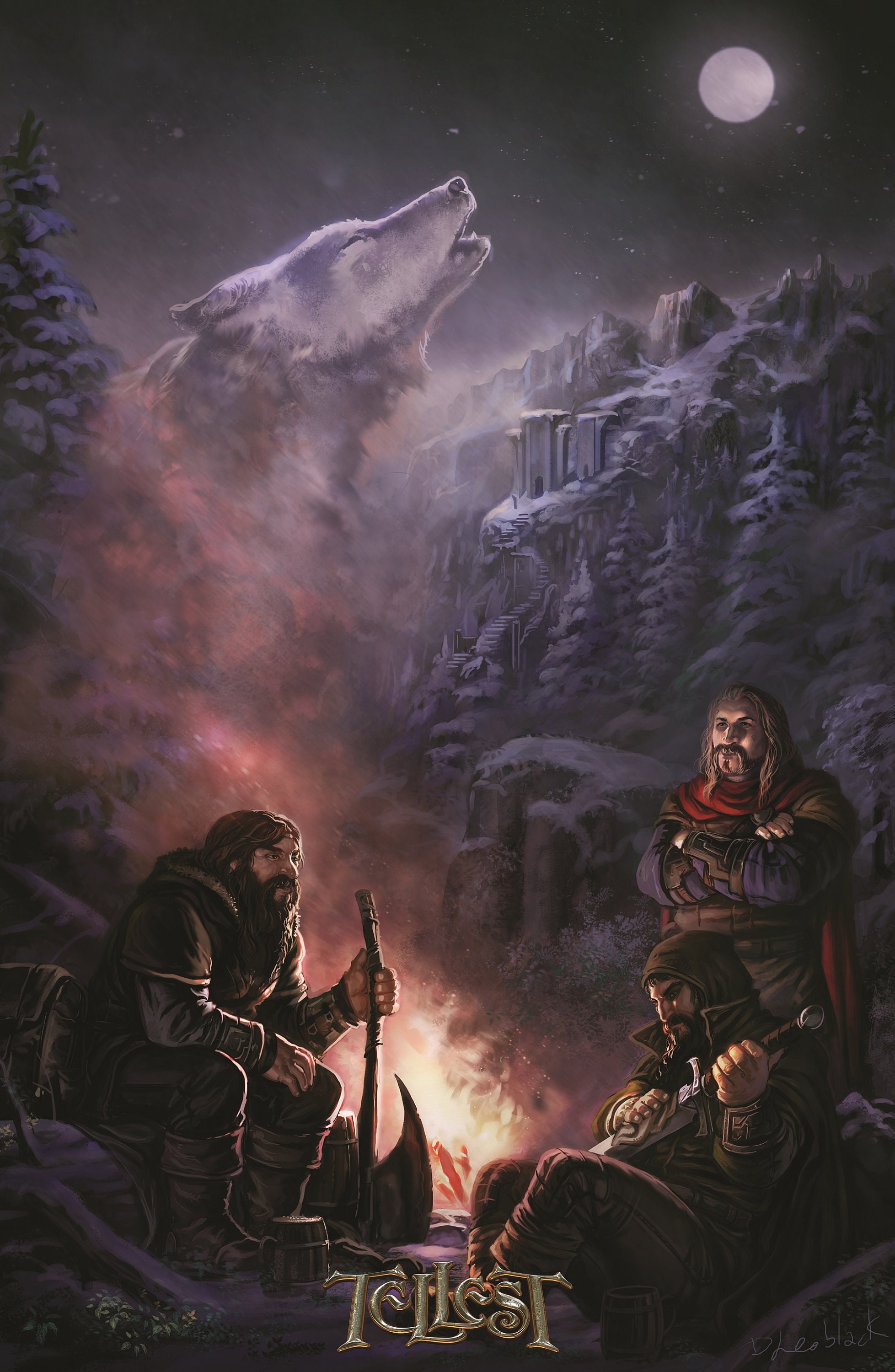 Fantasy 11x17 Poster Midwinter Requiem - Etsy