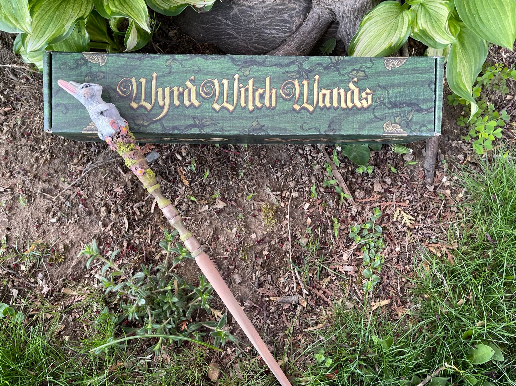 Magic Wand Spring Bunny Wand Wyrd Witch Wands - Etsy