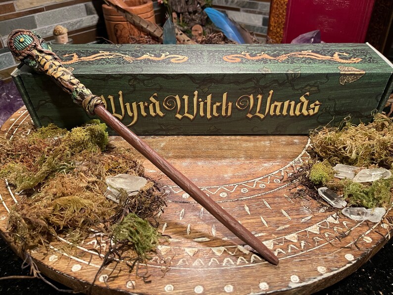 Magic Wand Hobbit Hole Wyrd Witch Wands - Etsy