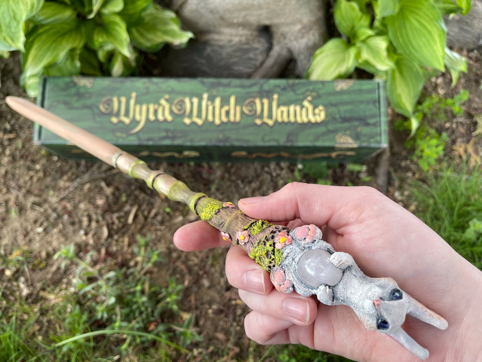 Magic Wand Spring Bunny Wand Wyrd Witch Wands - Etsy