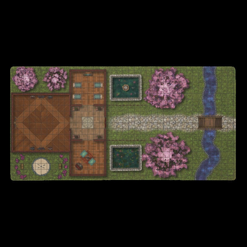 D&D Battlemap Dojo Tellest - Etsy