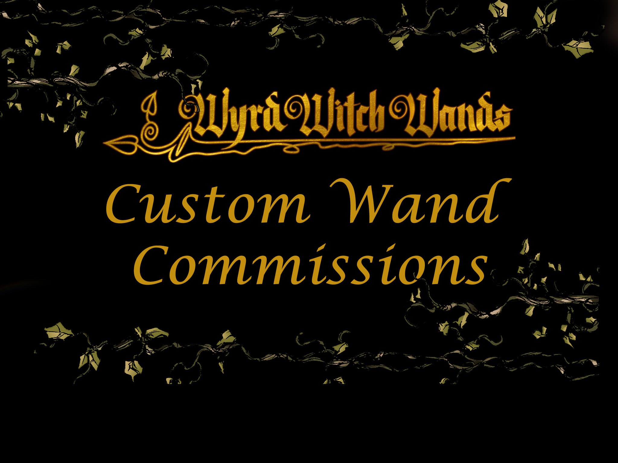 Wyrd Witch Wands - One of a Kind Commissions (please Read Item ...