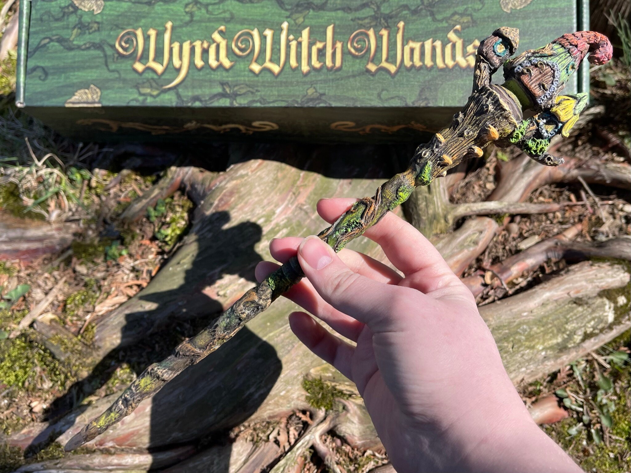 Magic Wand Fairy Hut Wand Wyrd Witch Wands - Etsy