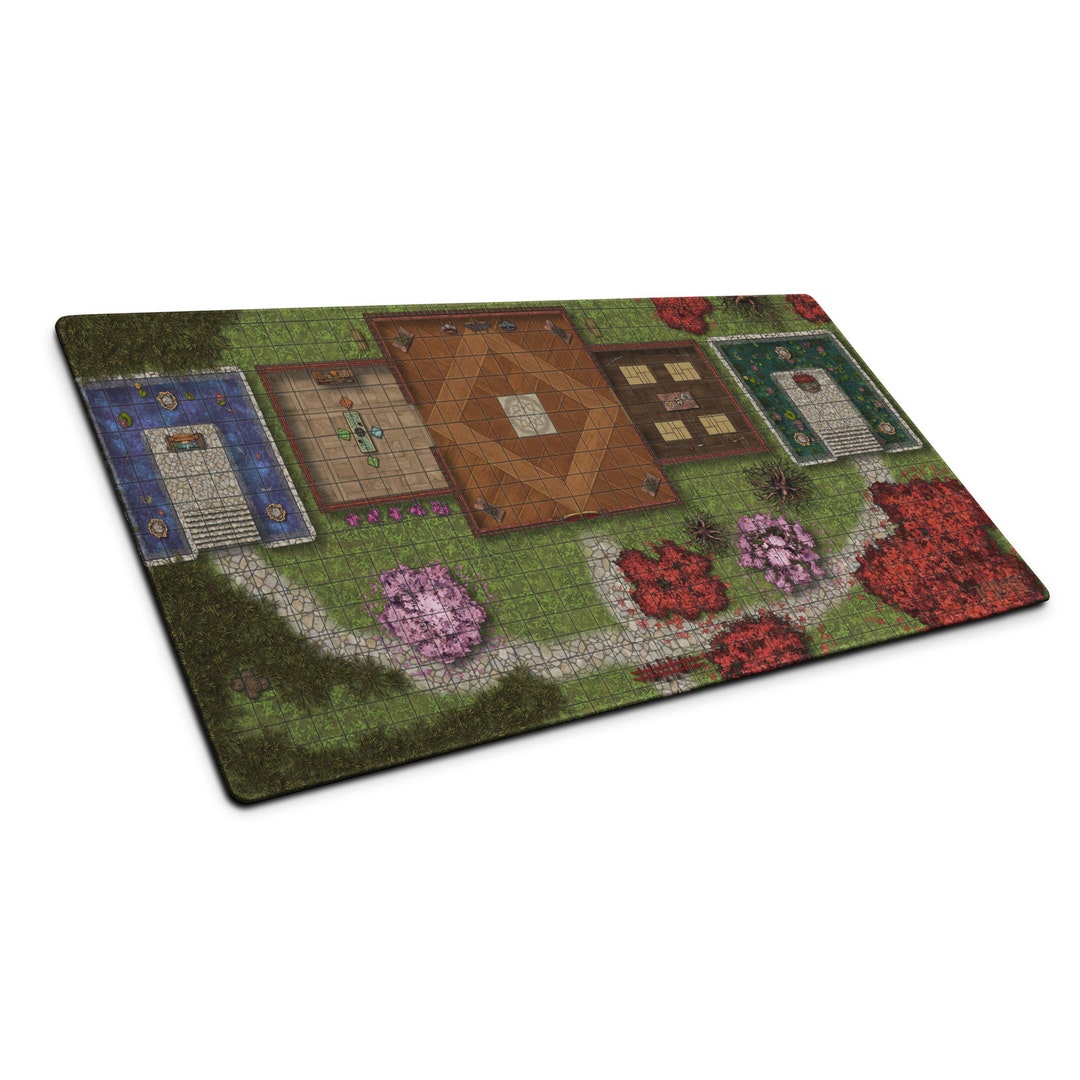 D&D Battlemap the Dojo of Light and Darkness Tellest - Etsy