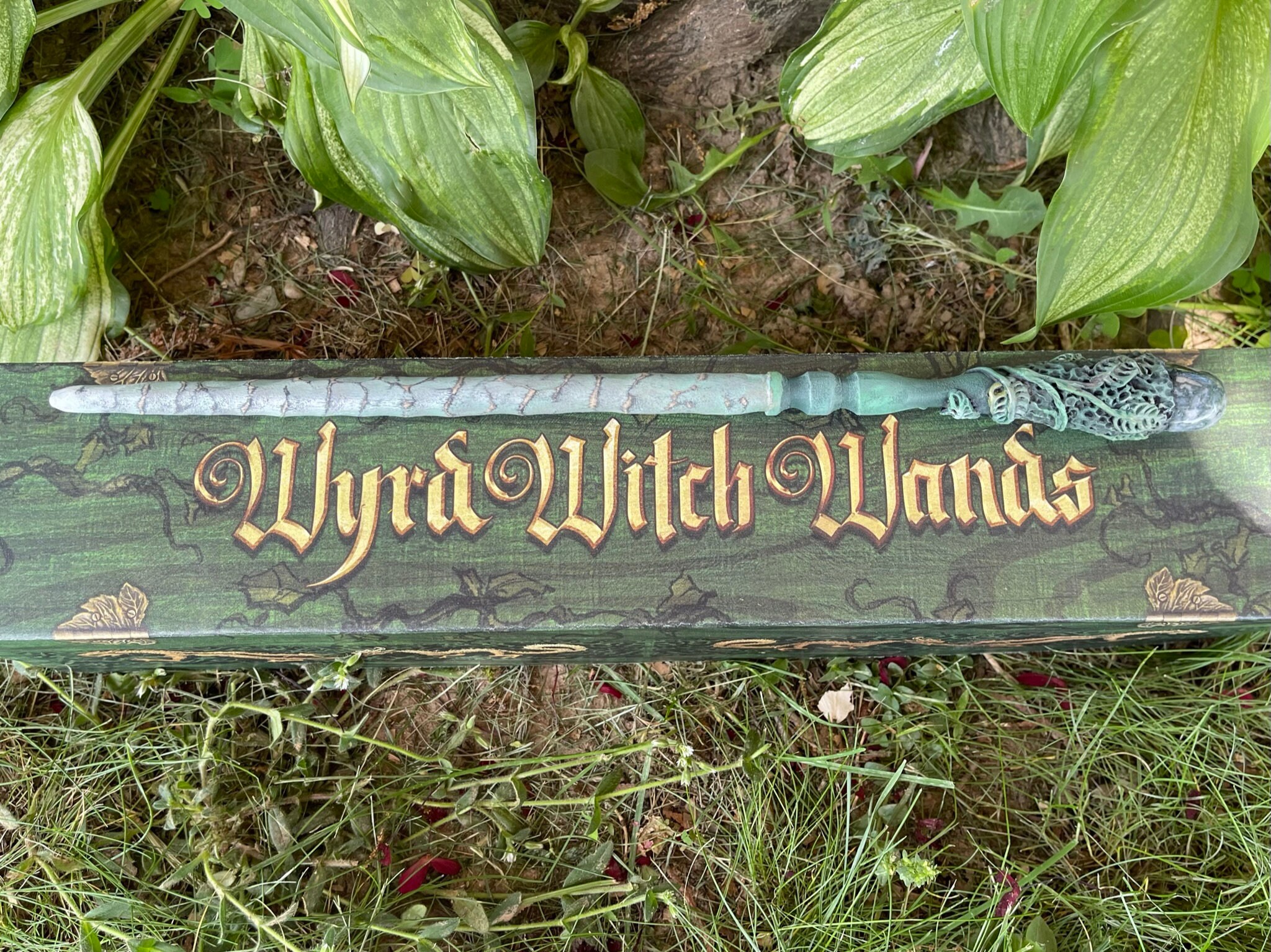 Magic Wand Leafy Tree Agate Wand Wyrd Witch Wands - Etsy