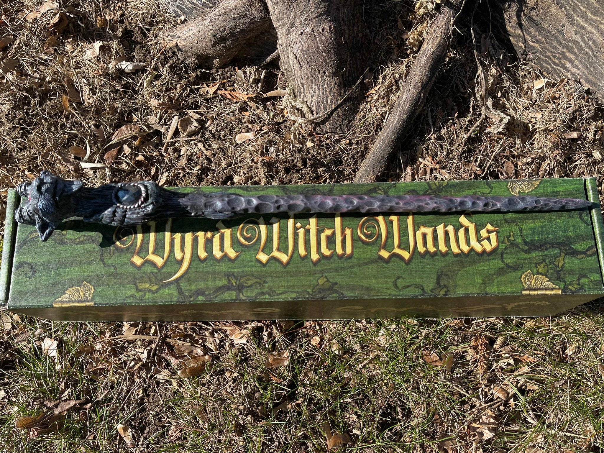 Magic Wand Baphomet Wand Wyrd Witch Wands - Etsy