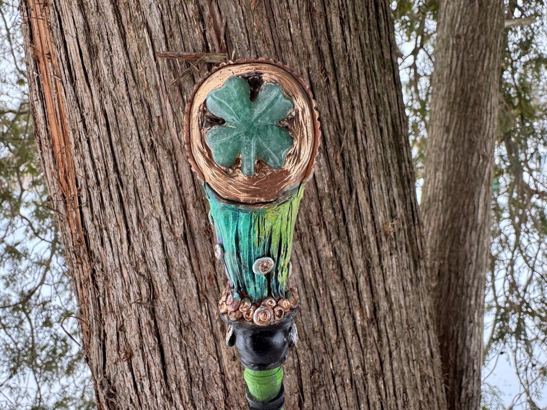 Magic Wand - Luck’o the Irish Wand - Wyrd Witch Wands - Etsy