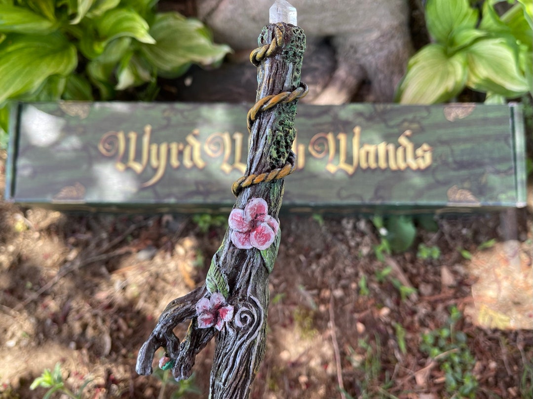Magic Wand Blossom Branch Wyrd Witch Wands - Etsy