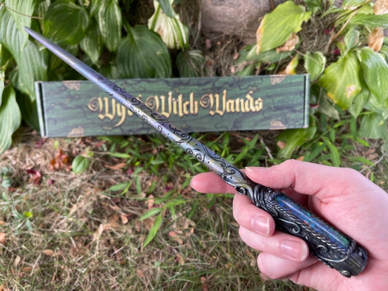 Magic Wand Dichroic Glass Wand Wyrd Witch Wands - Etsy