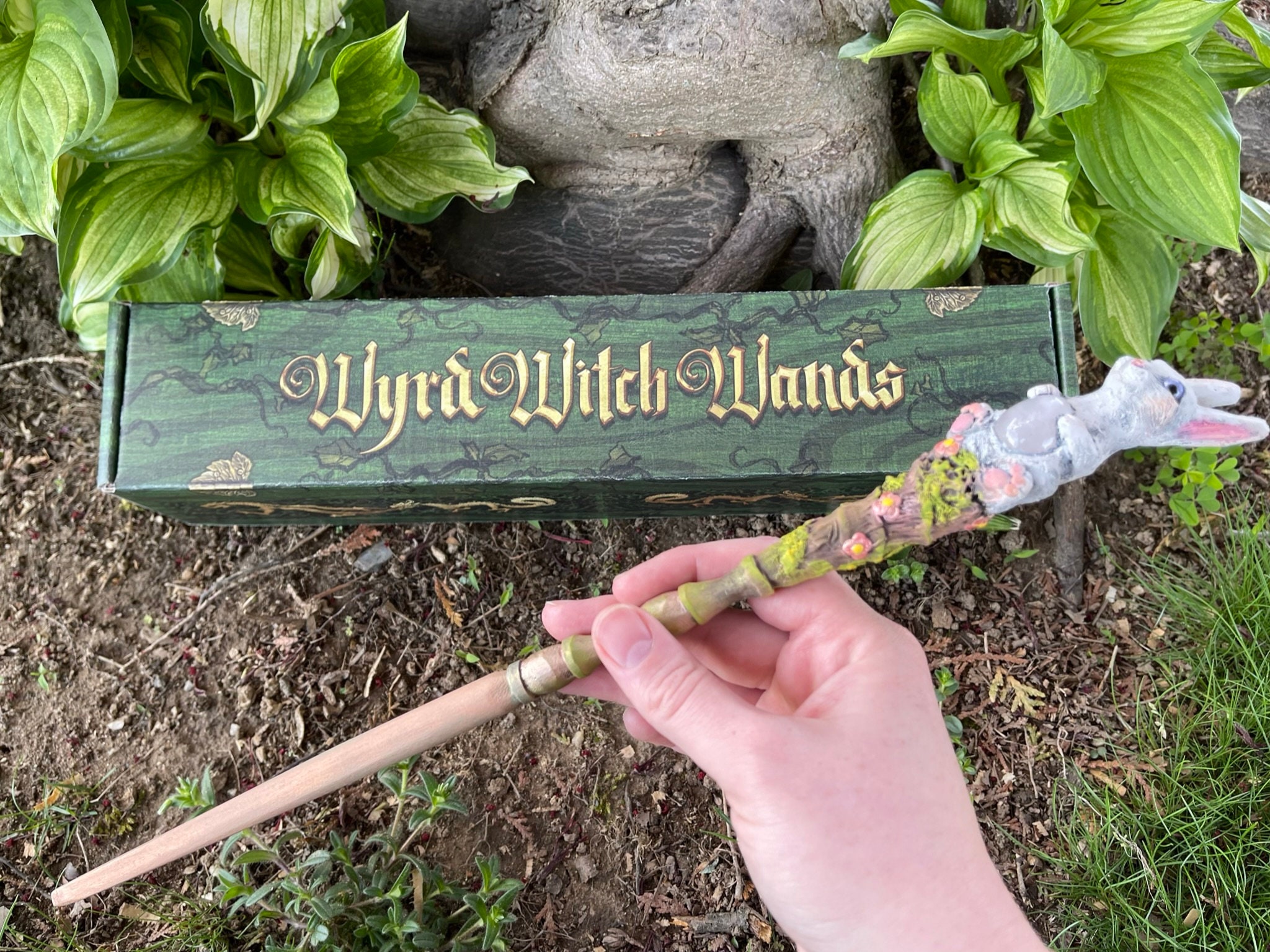 Magic Wand Spring Bunny Wand Wyrd Witch Wands - Etsy