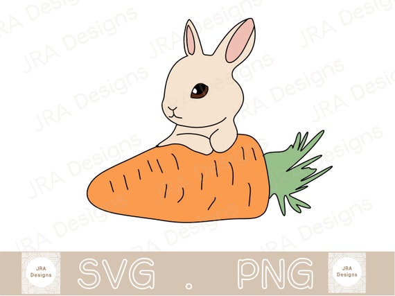 Easter Bunny SVG & PNG Cricut Cut File | Etsy