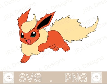 Flareon Svg - Etsy