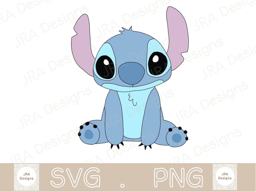 Stitch SVG & PNG - Cricut Cut File - Etsy