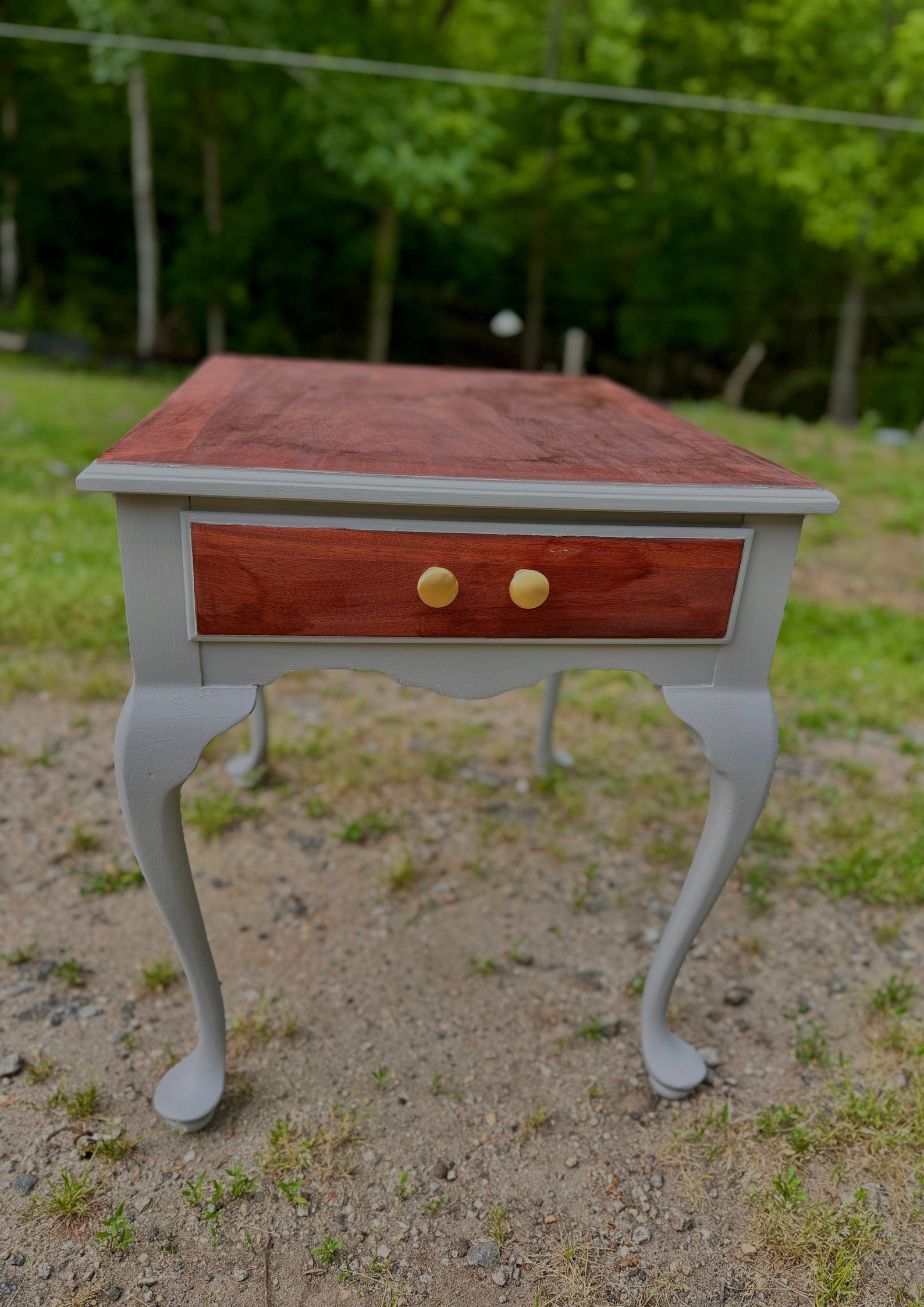 Refinished Side Table - Etsy