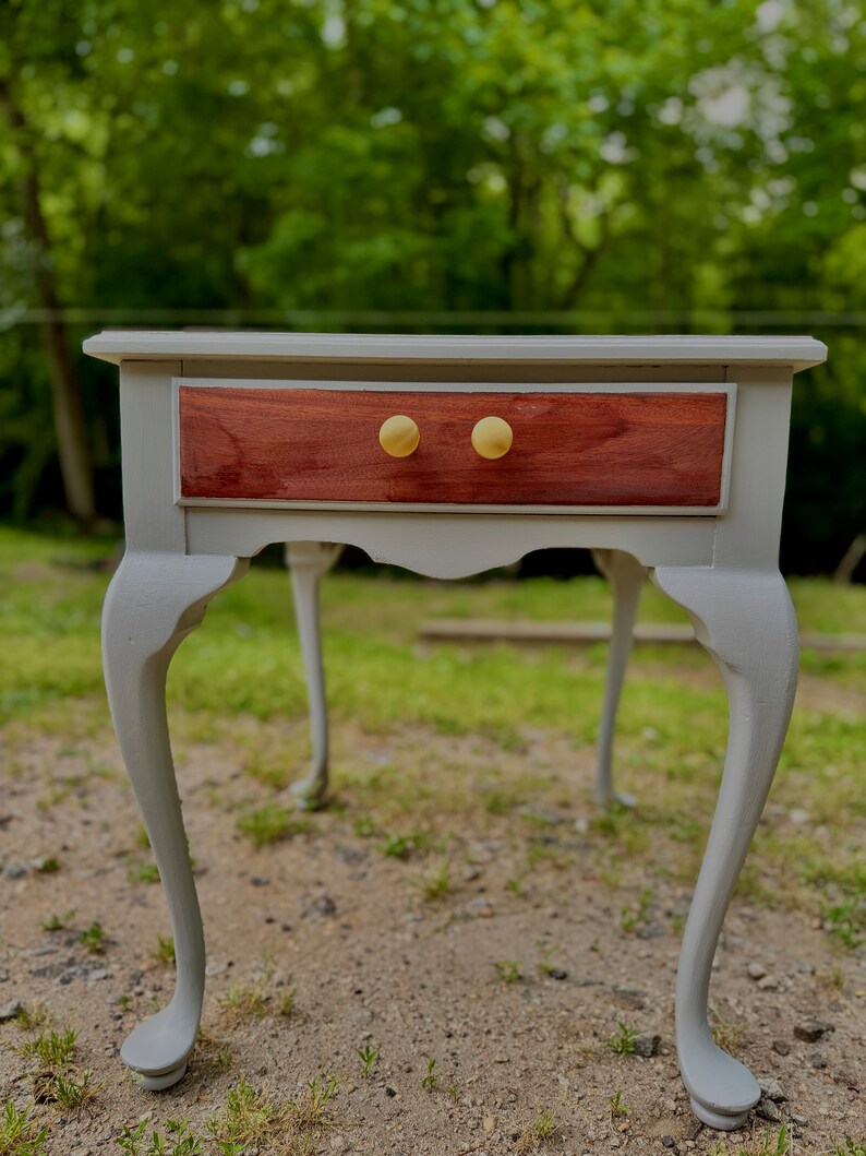 Refinished Side Table - Etsy